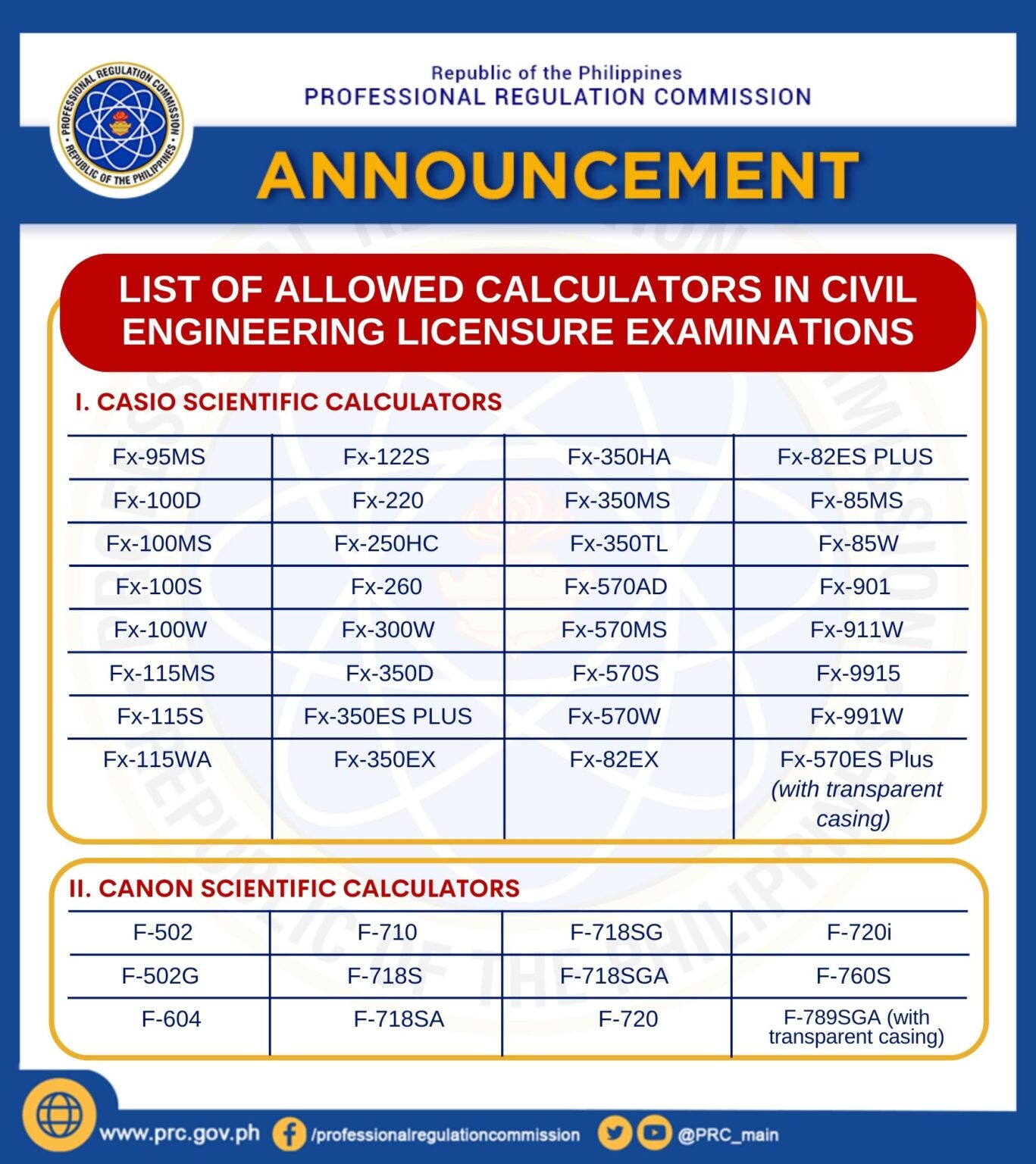 Calculator – Civil Engineering